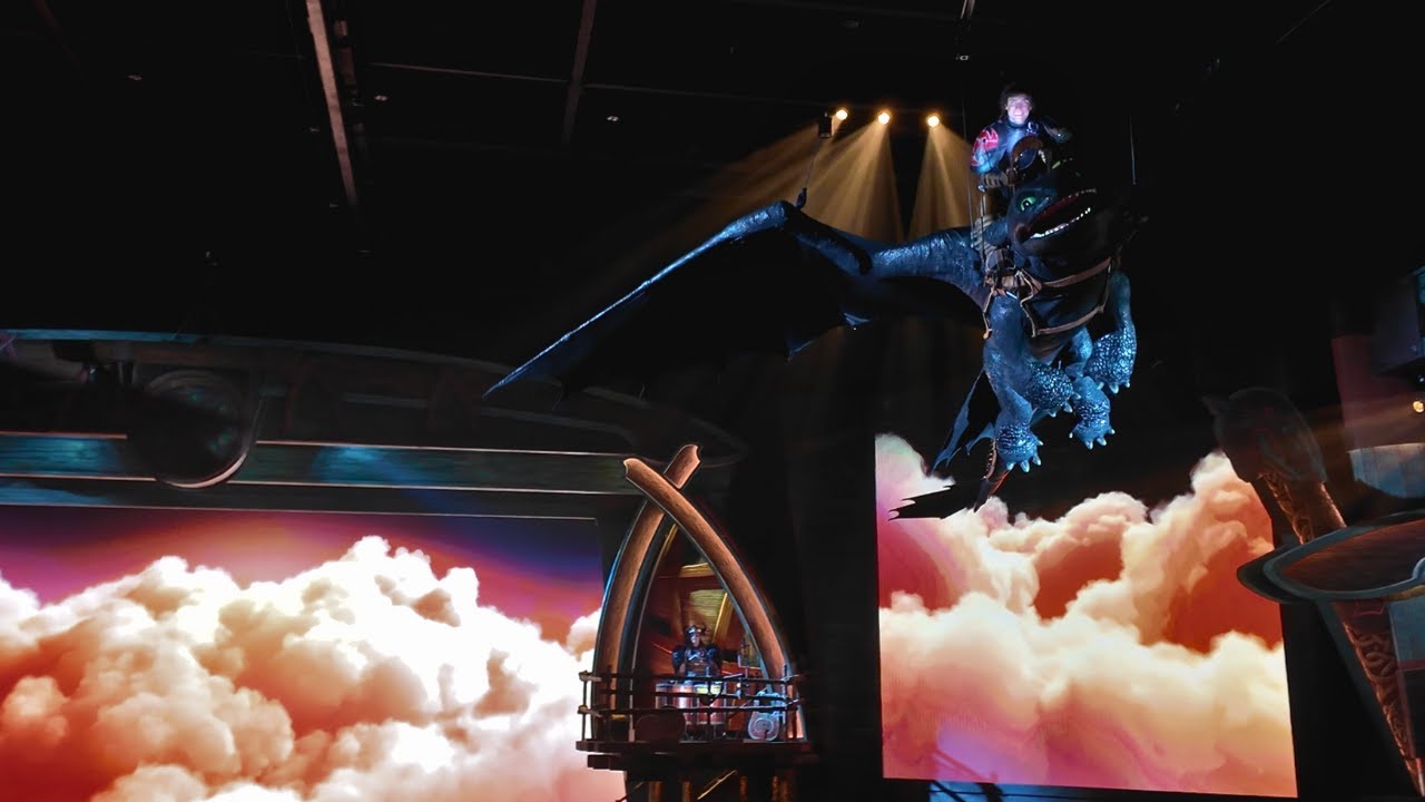 The Untrainable Dragon Full Show Experience 2025 | Universal Epic ...