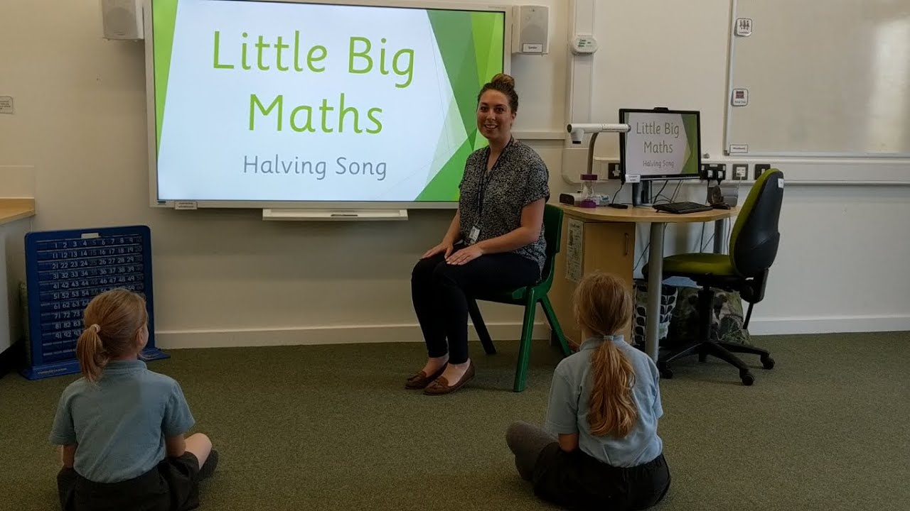 Little Big Maths Halving Song - YouTube
