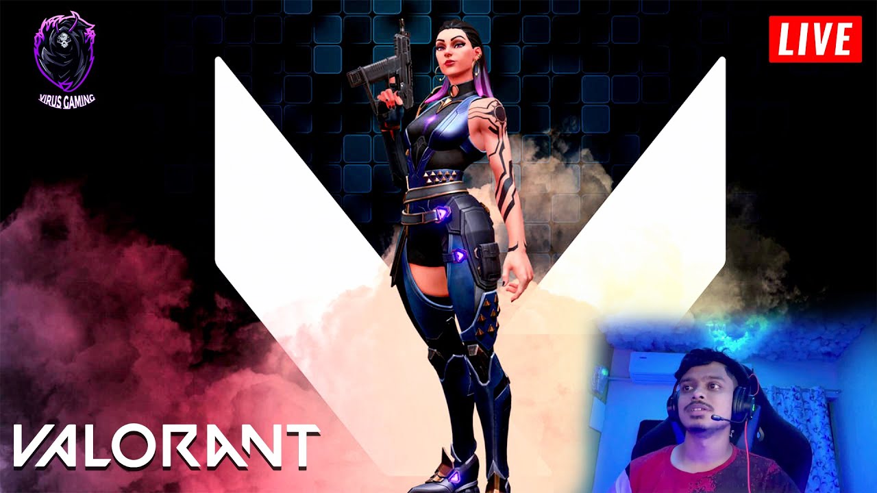 Valorant Gameplay | Rank Push | Virus Gaming | Live Streamer India ...