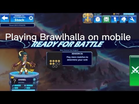 Brawlhalla on mobile - YouTube