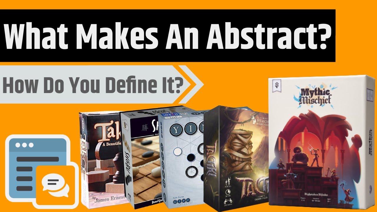 What Makes A Game An Abstract? - YouTube