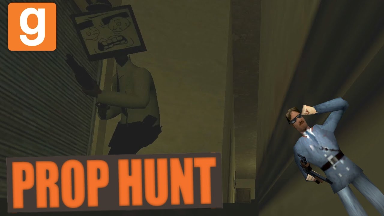 Gmod Prop Hunt - Haunted Hotel w/Mr. Hal Monitor - YouTube