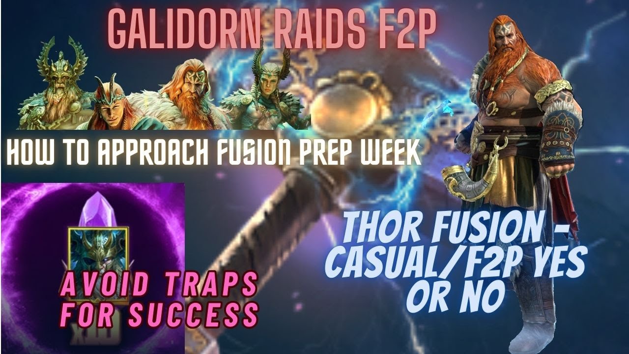 Raid Shadow Legends - Galidorn F2P - Is Thor Fusion Casual/F2P Go or No ...