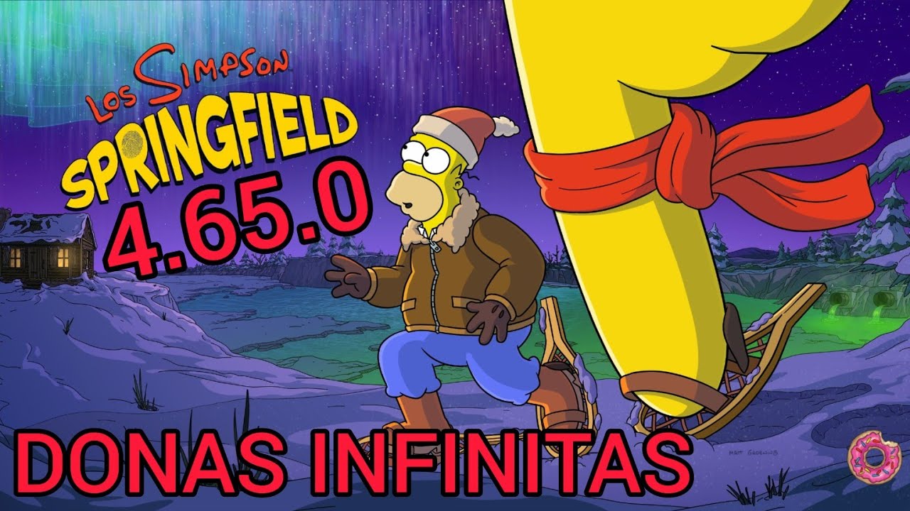 THE SIMPSONS SPRINGFIELD HACK | (4.65.0 DICIEMBRE 2023) *CHRISTMAS 2023* | DONAS INFINITAS - YouTube
