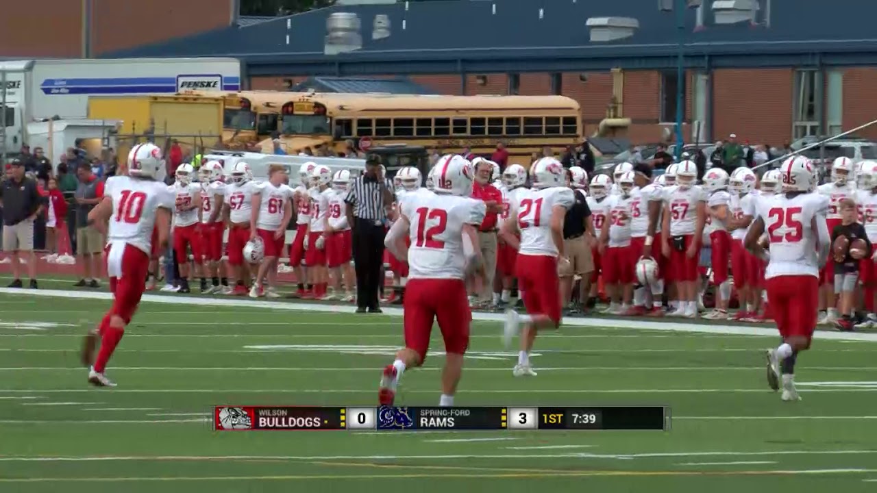 Spring-Ford Football vs Wilson - YouTube