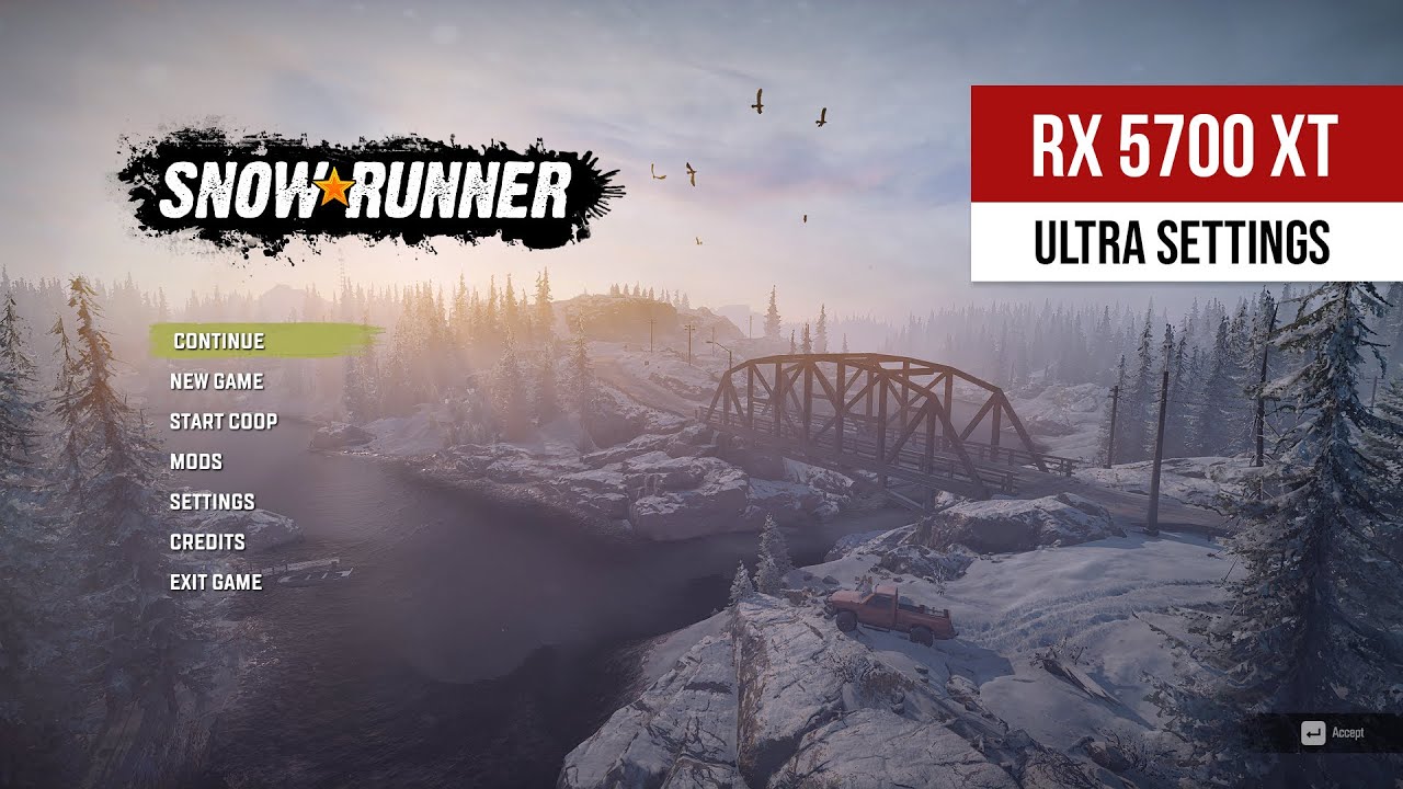 Snow Runner | Gameplay | RX 5700XT + i7-6700K | ULTRA Settings - YouTube