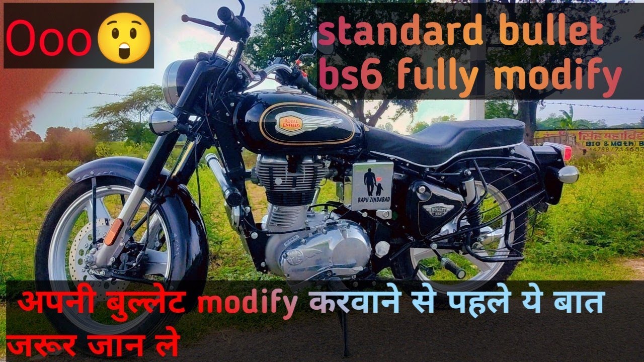 Bs6 Bullet Modify Kaise Karaye How To Modified Bullet How To Bs6 Fully ...