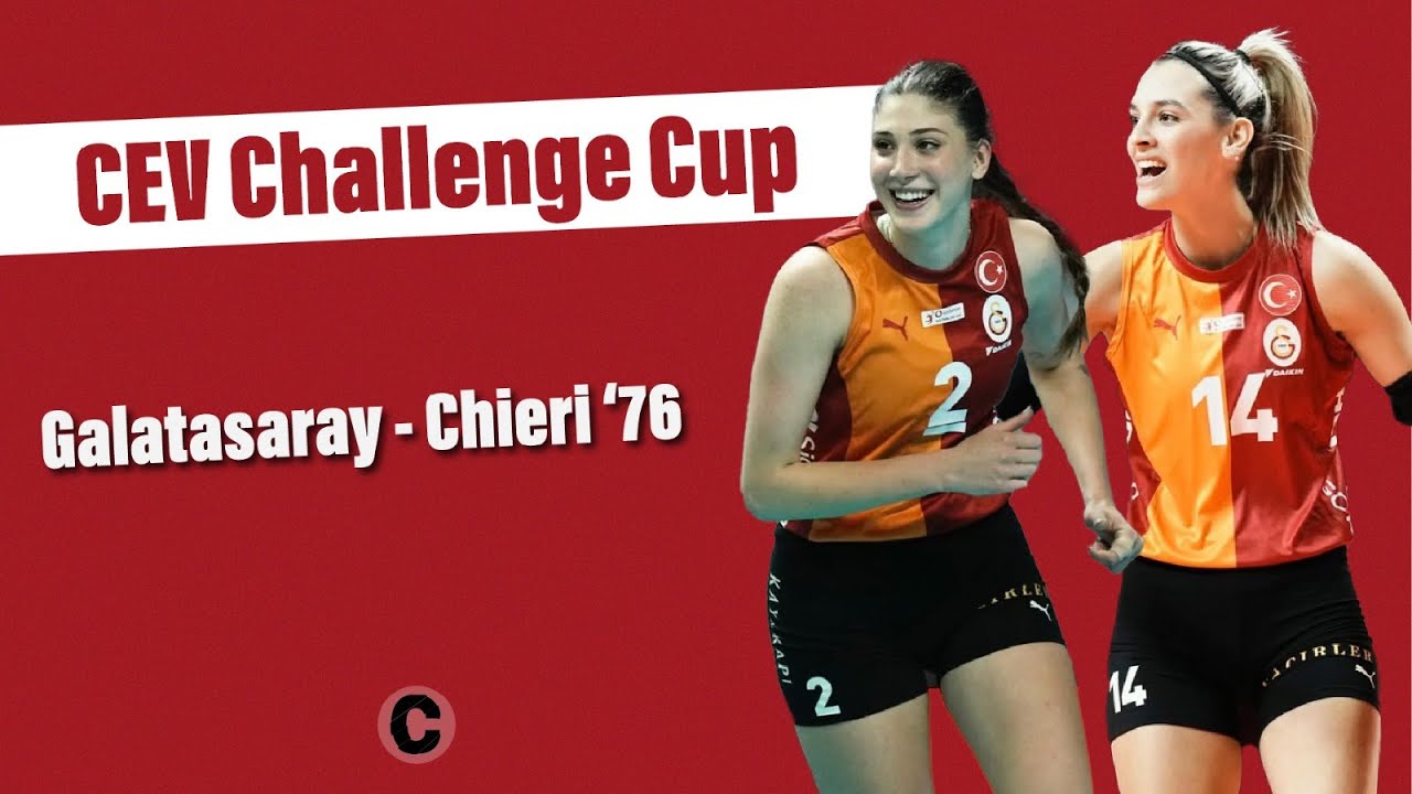 🔴 CANLI | CEV Challenge Cup | Chieri '76 - Galatasaray Daikin | Maç ...