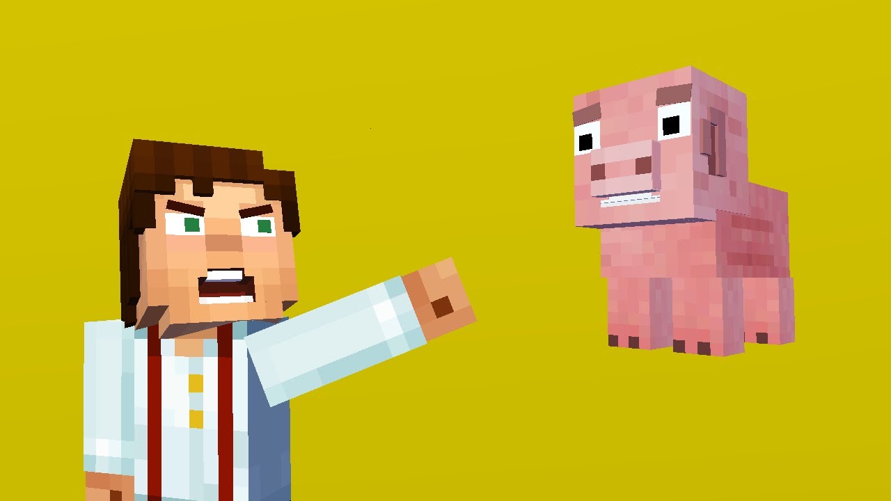 The Order of the Goons l Minecraft Story Mode (Funny Animation) 3D Re ...