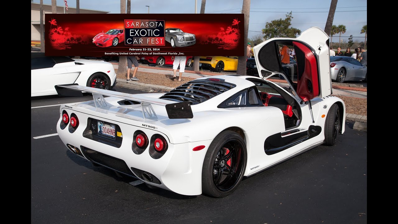 Sarasota Exotic Car Fest - Road Rally 2014 - YouTube