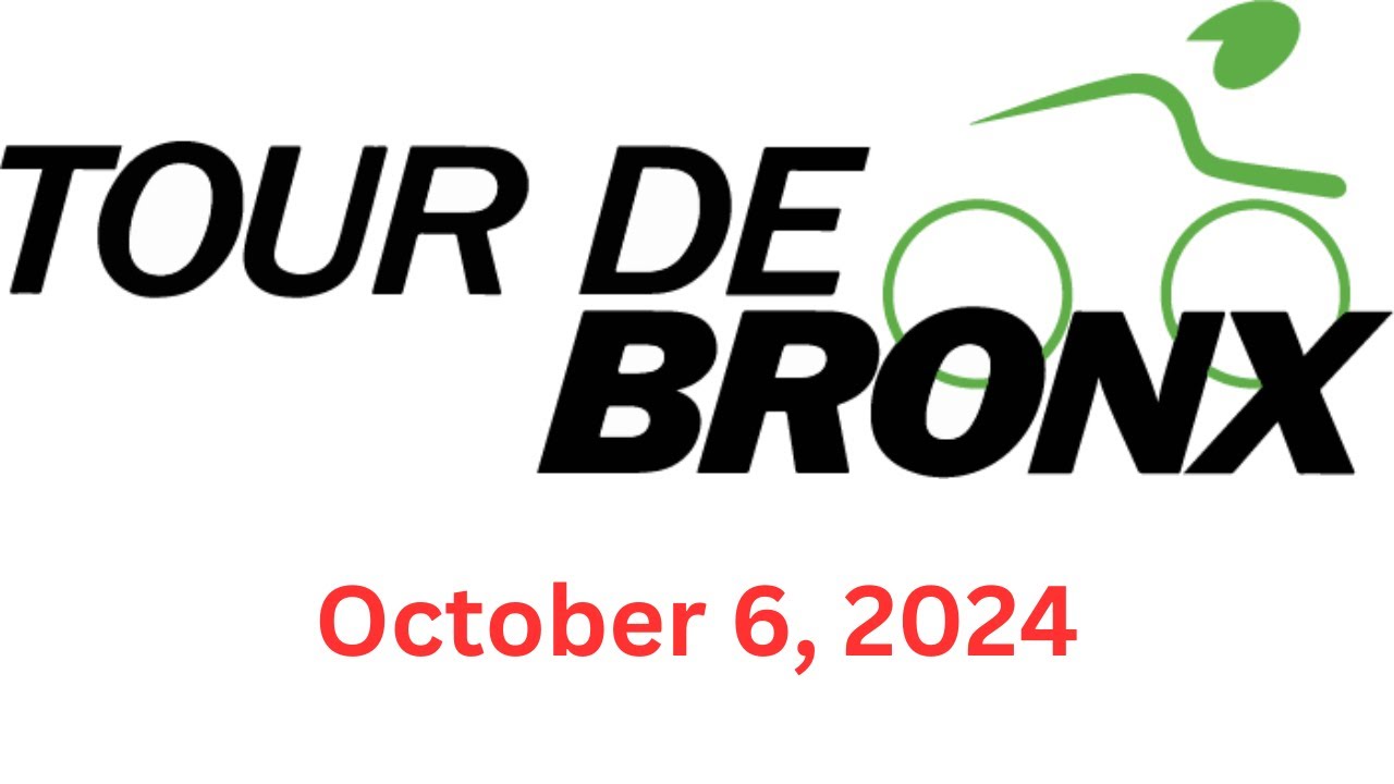 Tour de Bronx 2024. 10, 25, & 40 mile starts. - YouTube