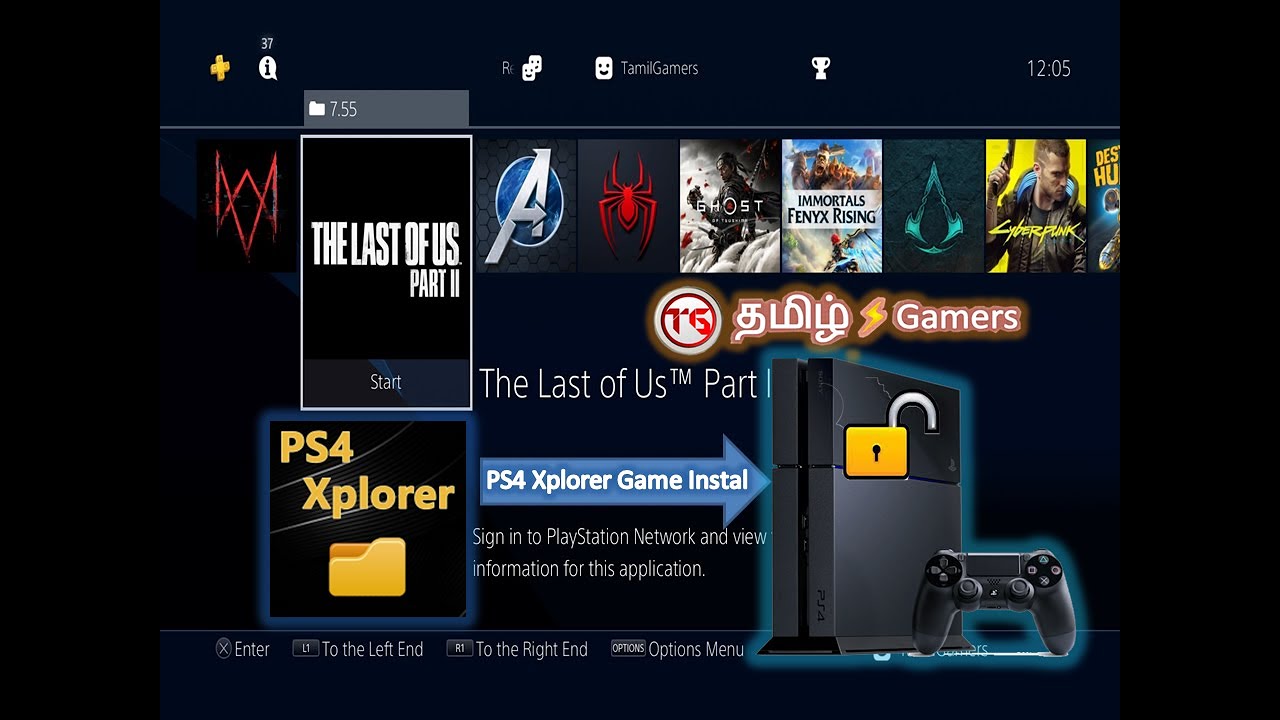 PS4 Xplorer 1.31 Game Installation Guide#Tamil - YouTube