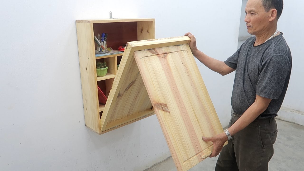 Creative Ideas Intelligent Folding Furniture // Build Folding Table ...