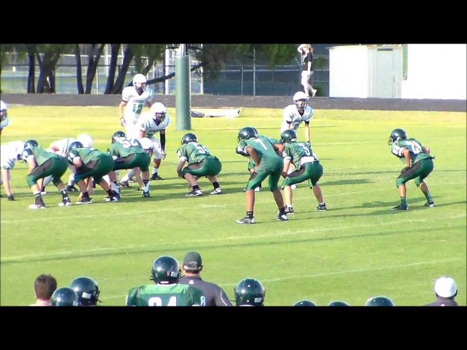 Taylor Ducks freshman football vs Burnet 9-27-13 - YouTube