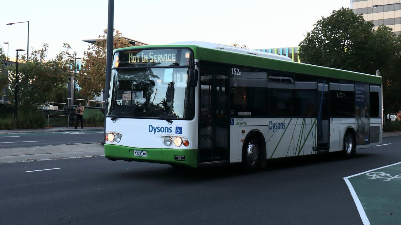 Dysons #152 Scania L94UB Volgren CR222L - YouTube