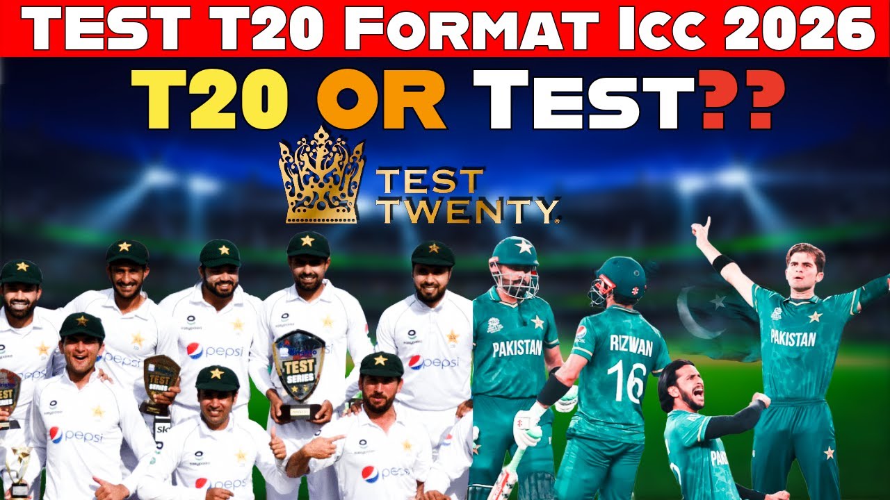 ICC Launches New Test T20 Format | Game-Changer for Cricket Fans | 2026 ...