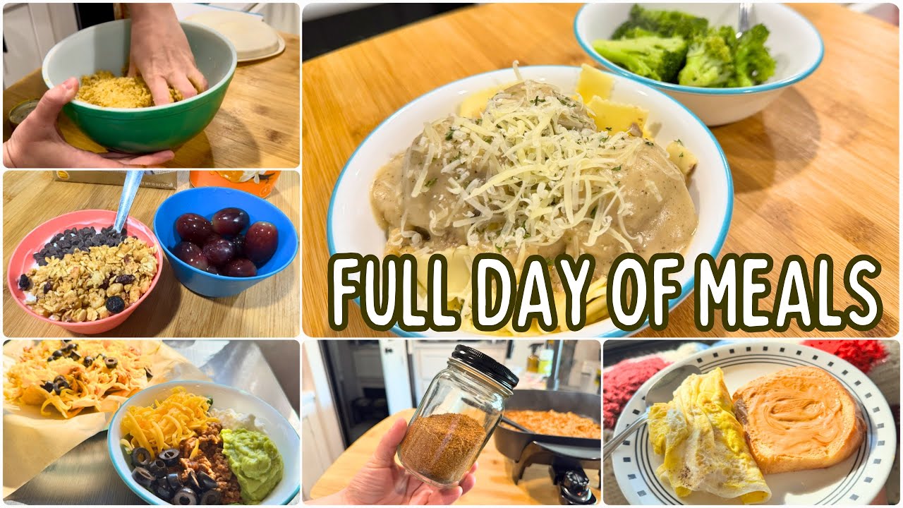 In The Kitchen || Full Day of Meals + Pantry Restock - YouTube