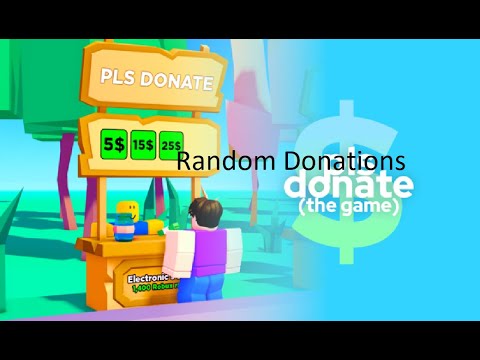 Please donate roblox donating everyone - YouTube