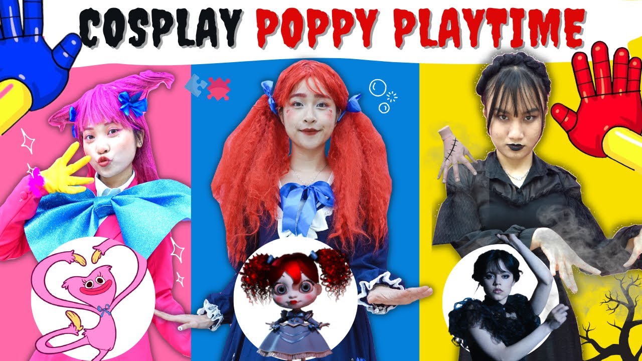 Công chúa BIẾN HÌNH GAME POPPY PLAYTIME - WEDNESDAY giải cứu thế giới ...