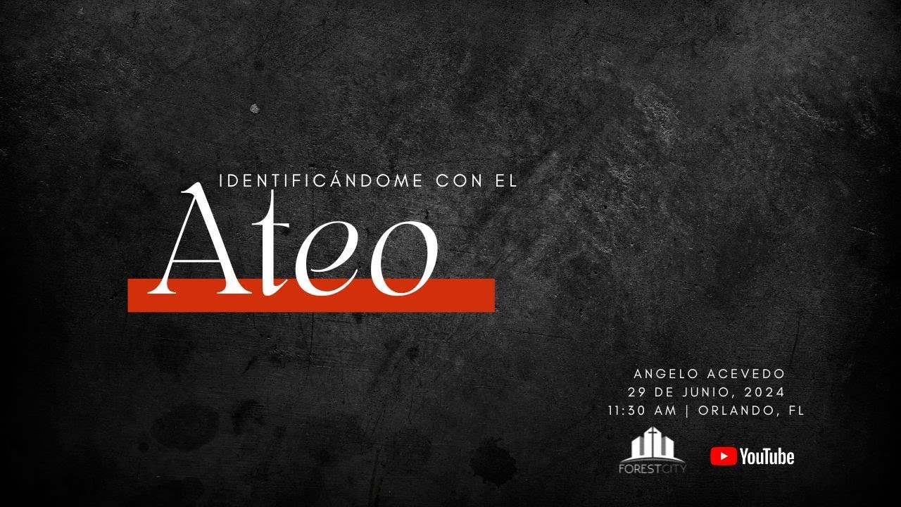 Identificándome con el Ateo - YouTube