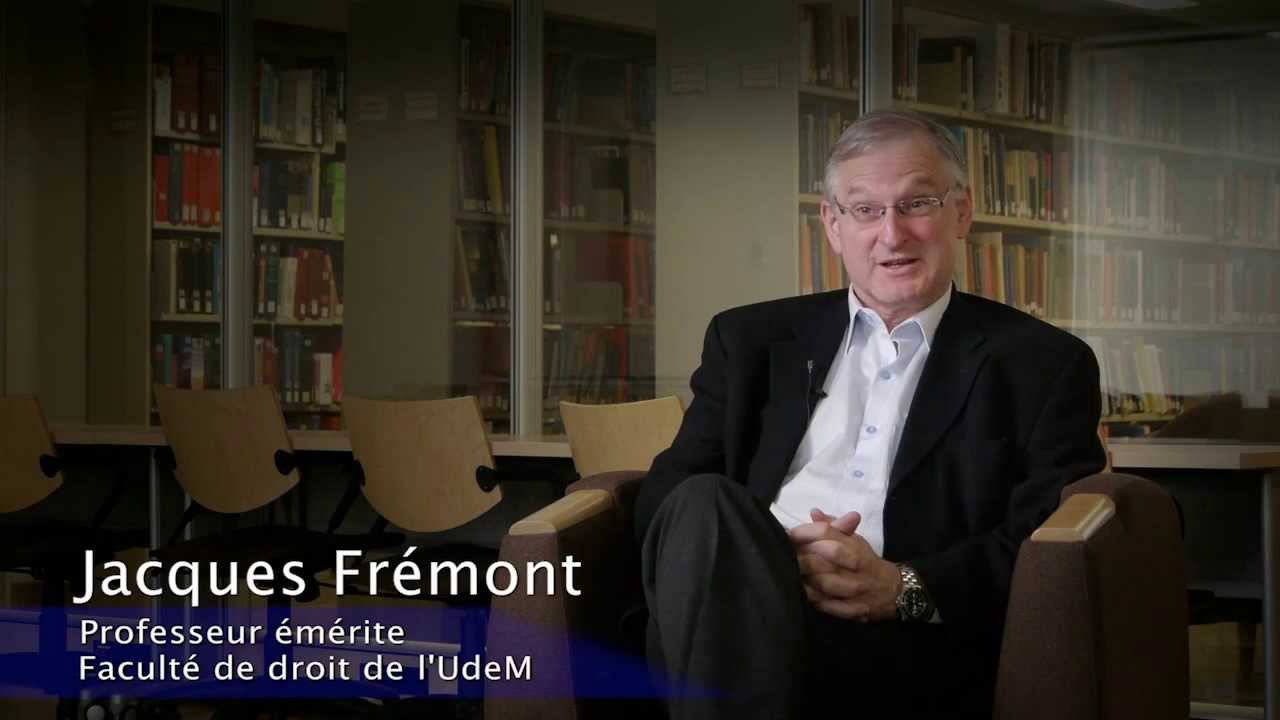 Témoignage de Jacques Frémont, donateur, Friends of the University of ...