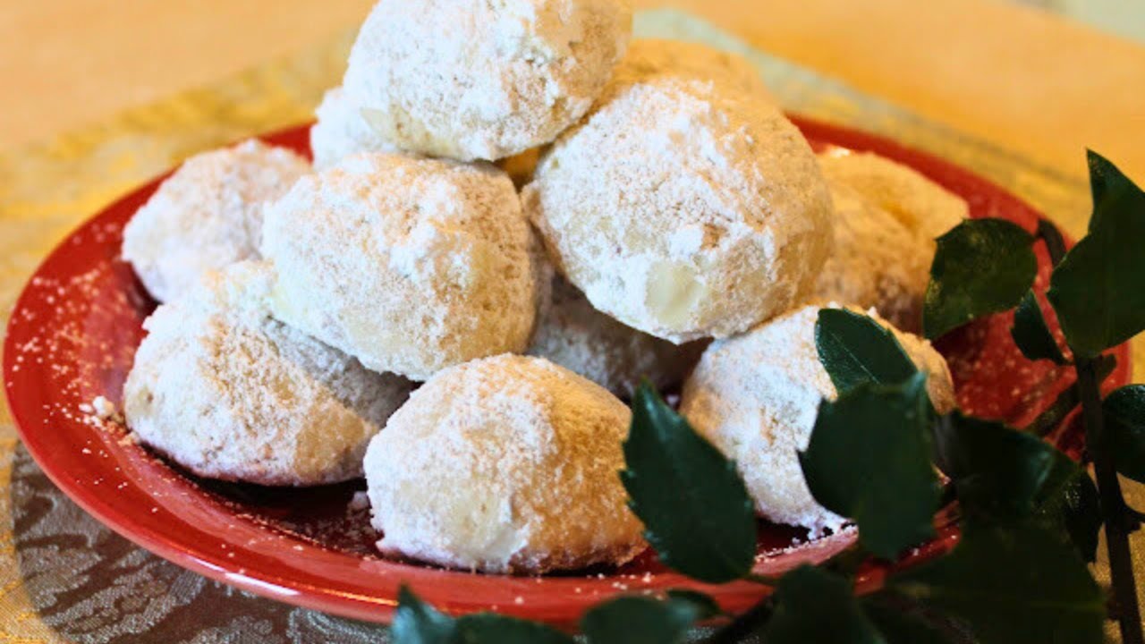 Best Ever Melt-in-Your-Mouth Snowball Cookies - YouTube
