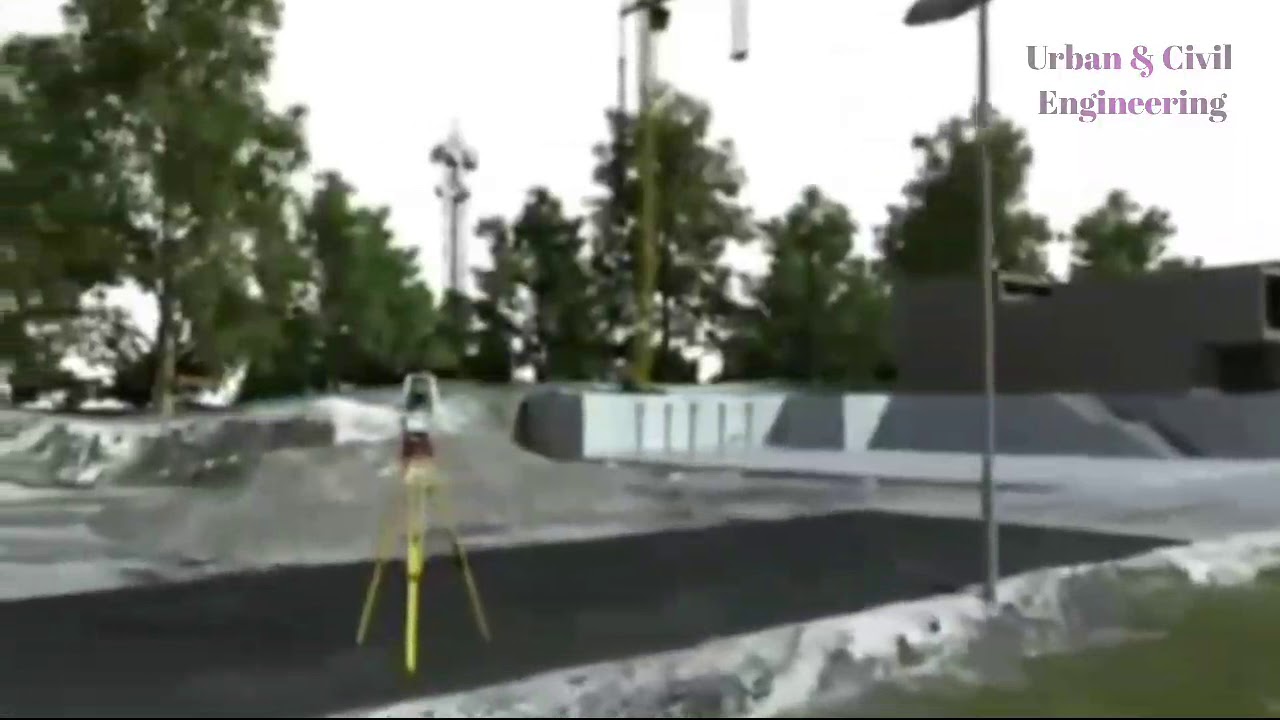 How to easily use Total Station | Animated Video | Surveying - YouTube