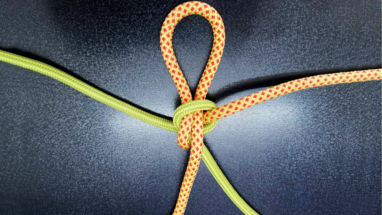 Rope connection knot , Quick Release ..! - YouTube