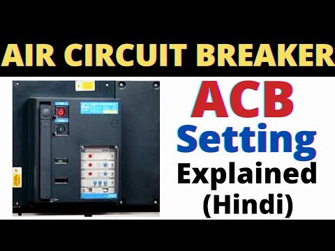ACB setting Explained in hindi | ACB micrologic controller setting ...