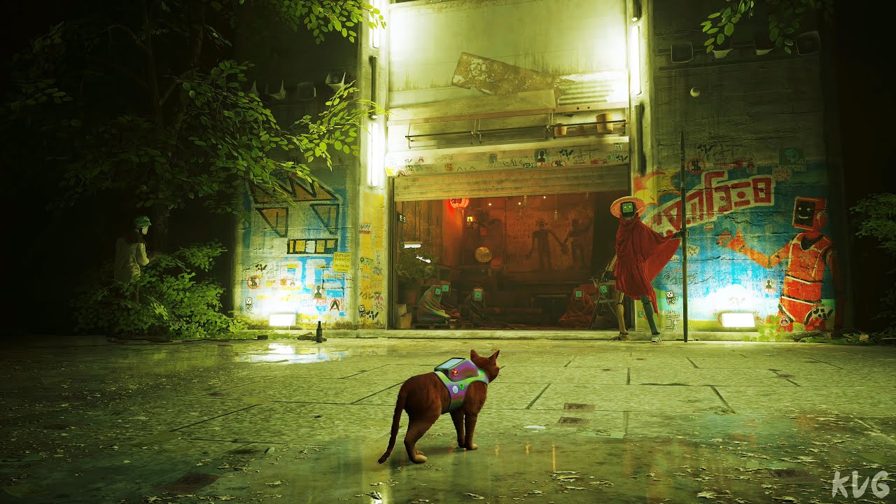 Stray - The Slums - Open World Free Roam Gameplay (PC UHD) [4K60FPS ...