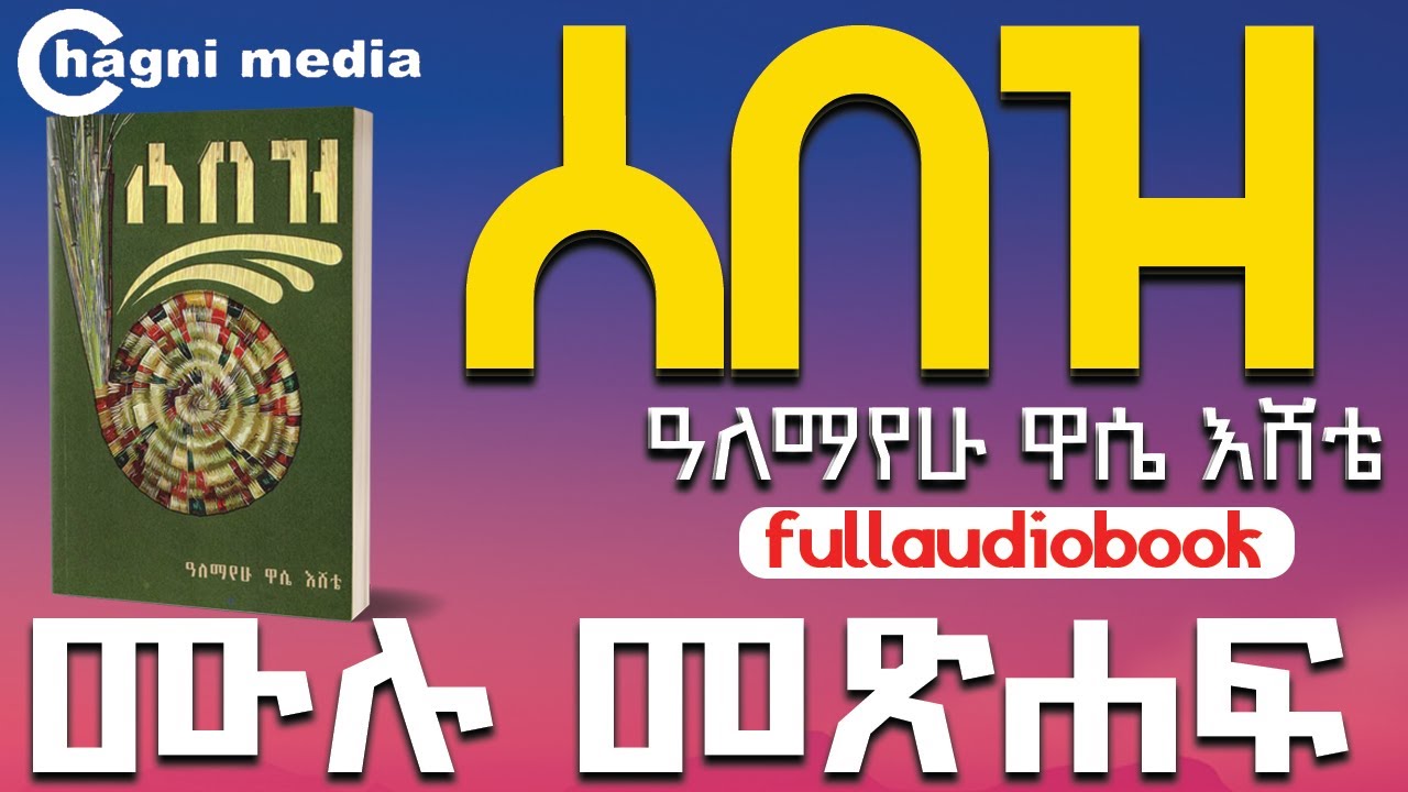 ሰበዝ ሙሉ መጽሐፍ ትረካ ከዶ ር አለማየሁ ዋሴ እሸቴ ቻግኒ ሚዲያ Sebez Amharic Audiobook