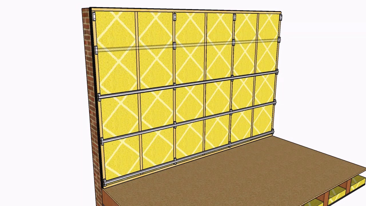 Soundproofing Walls for excessive noise with IsoMax Clip Wall - YouTube