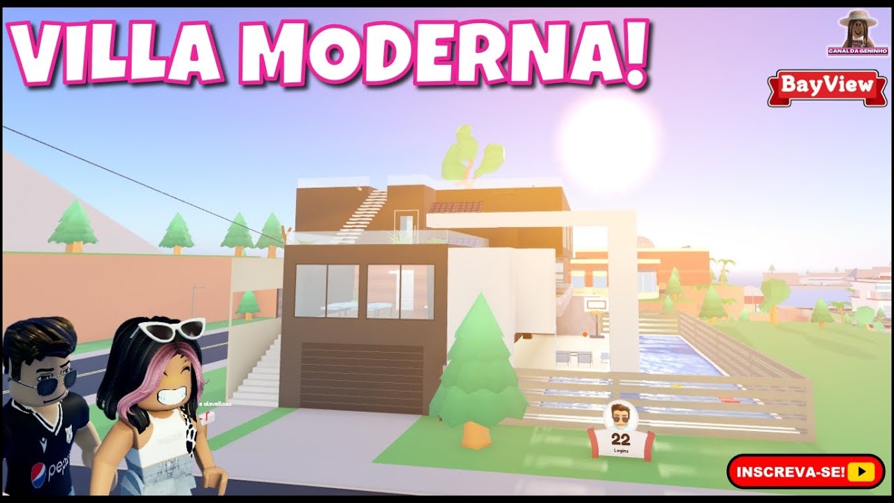 BayView RP - Villa Moderna! [Roblox] [Canal da Geninho] - YouTube