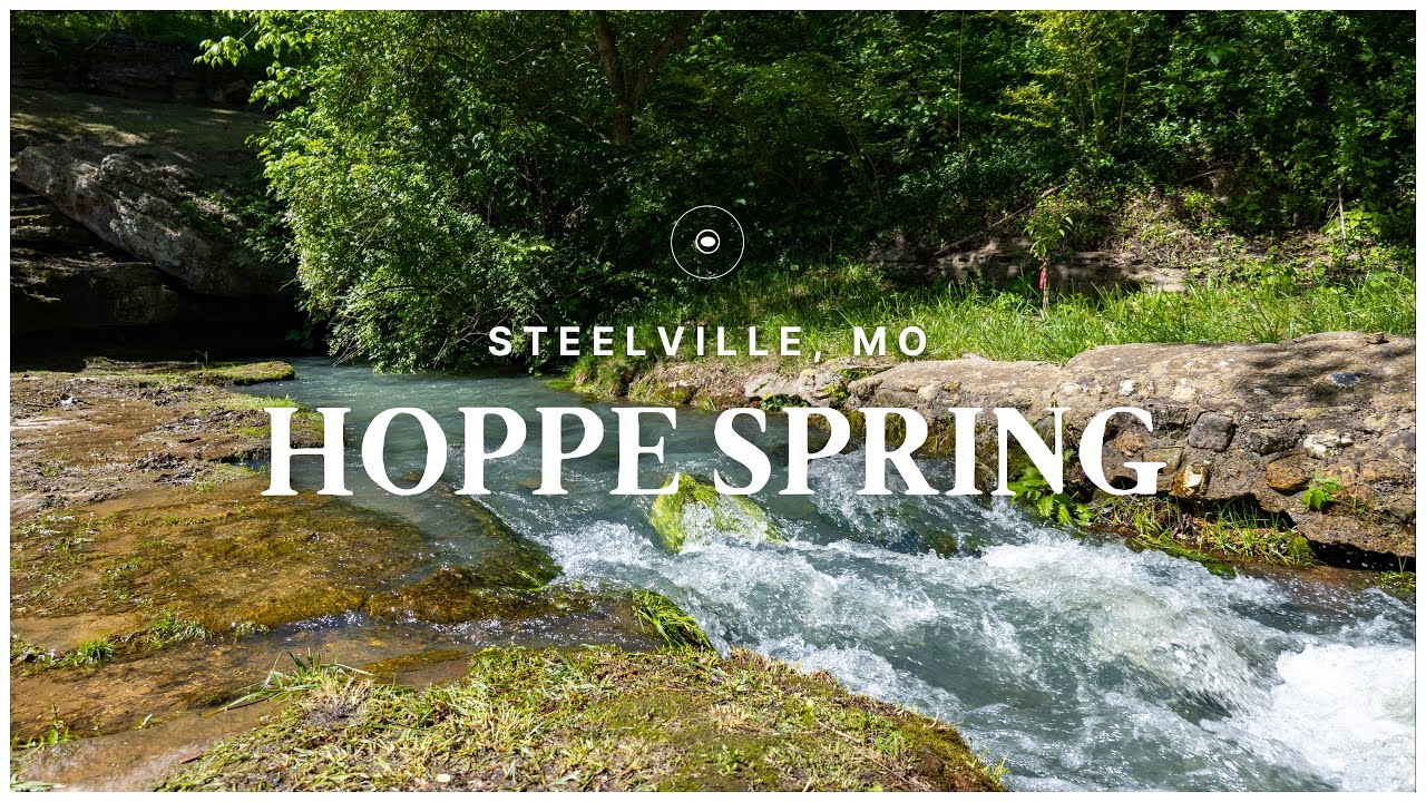 Hoppe Spring (Steelville, MO) - YouTube