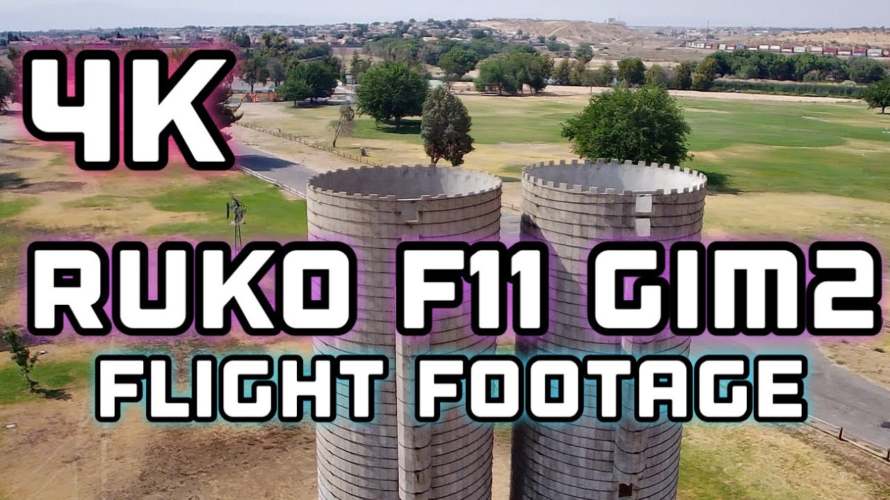4K Flight Footage Ruko F11 Gim2 3KM Range Drone - YouTube