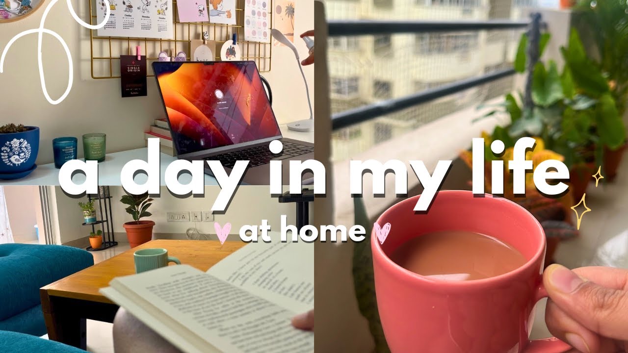 a day in my life at home🏡 | organising my desk 🌷͙ ˚.🎀 | aesthetic life ...