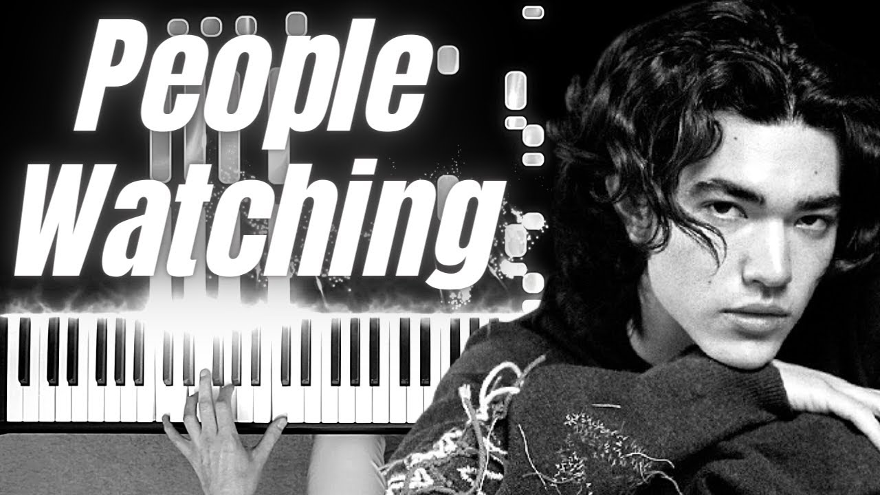 People Watching Conan Gray - Piano Cover - YouTube
