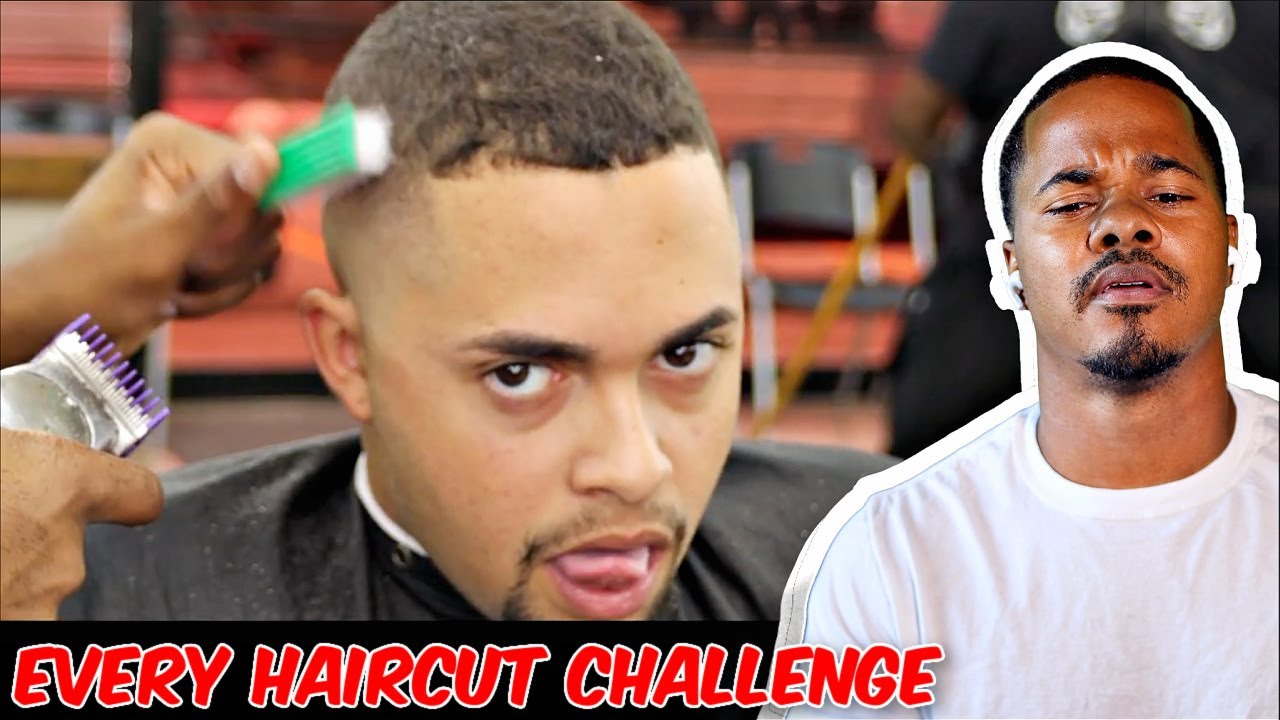 EVERY HAIRCUT CHALLENGE: WHAT IN THE WORLD!! - YouTube
