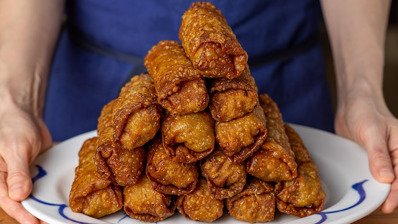 Chinese Takeout Egg Rolls Secrets Revealed - YouTube