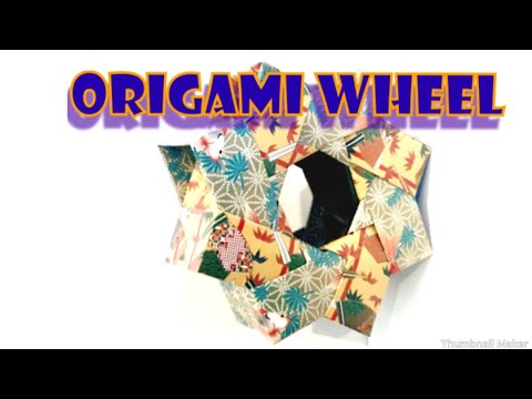 Origami Chinese wheel -Origami Warriors - YouTube