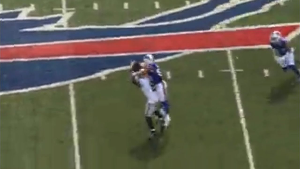 Matt Milano CRAZY Interception Over Josh Jacobs | Raiders vs Bills ...