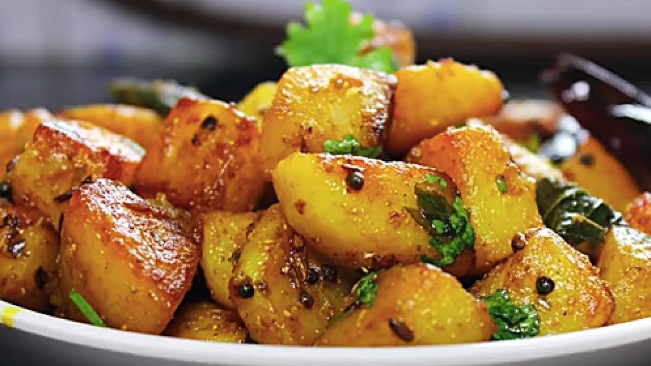 Crispy Potato Fry | Aloo Fry Recipe Under 5 Min | Kids Lunch Box ...