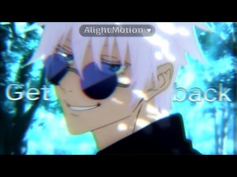Gojo [AMV/EDIT] - Get back - quick edit ! - #anime #amv #edit - YouTube