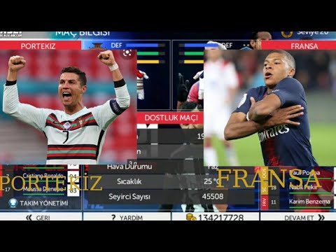 FRANSA - PORTEKİZ .EFSANE GERİ DÖNÜŞ!!!!