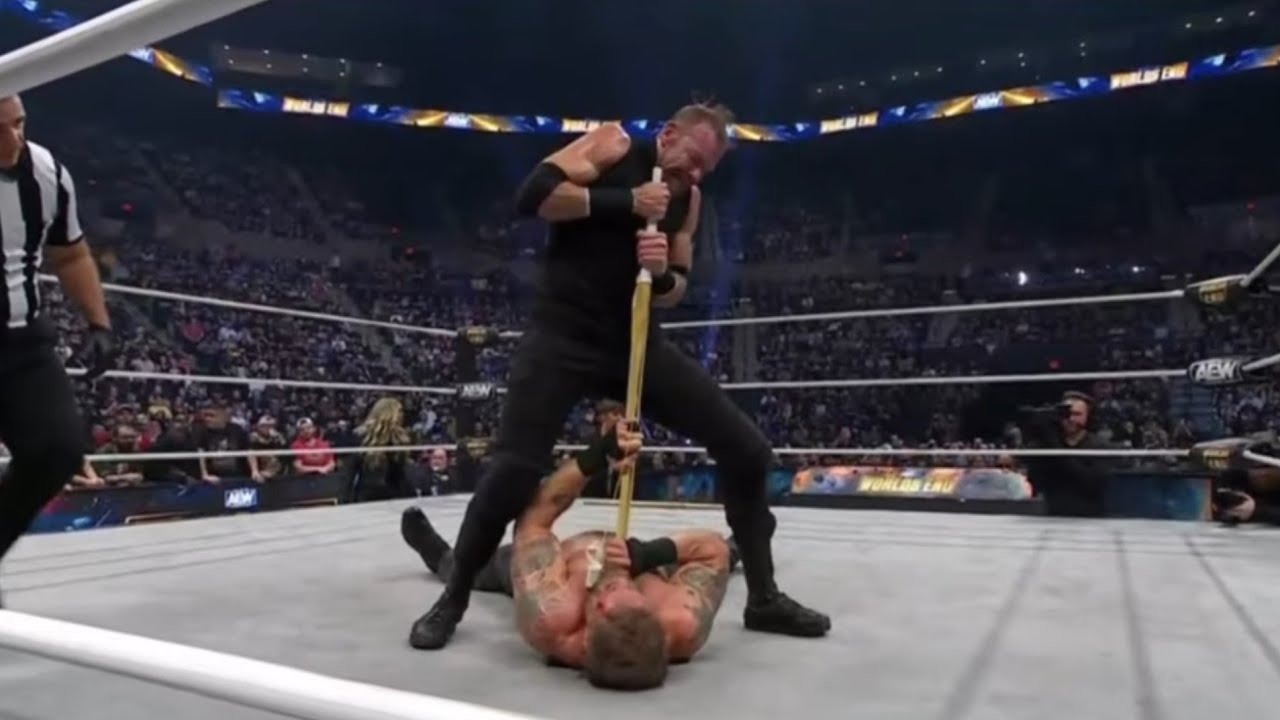 OMG 😱 Edge Vs Christian Cage Full Match Highlights AEW World's End ...
