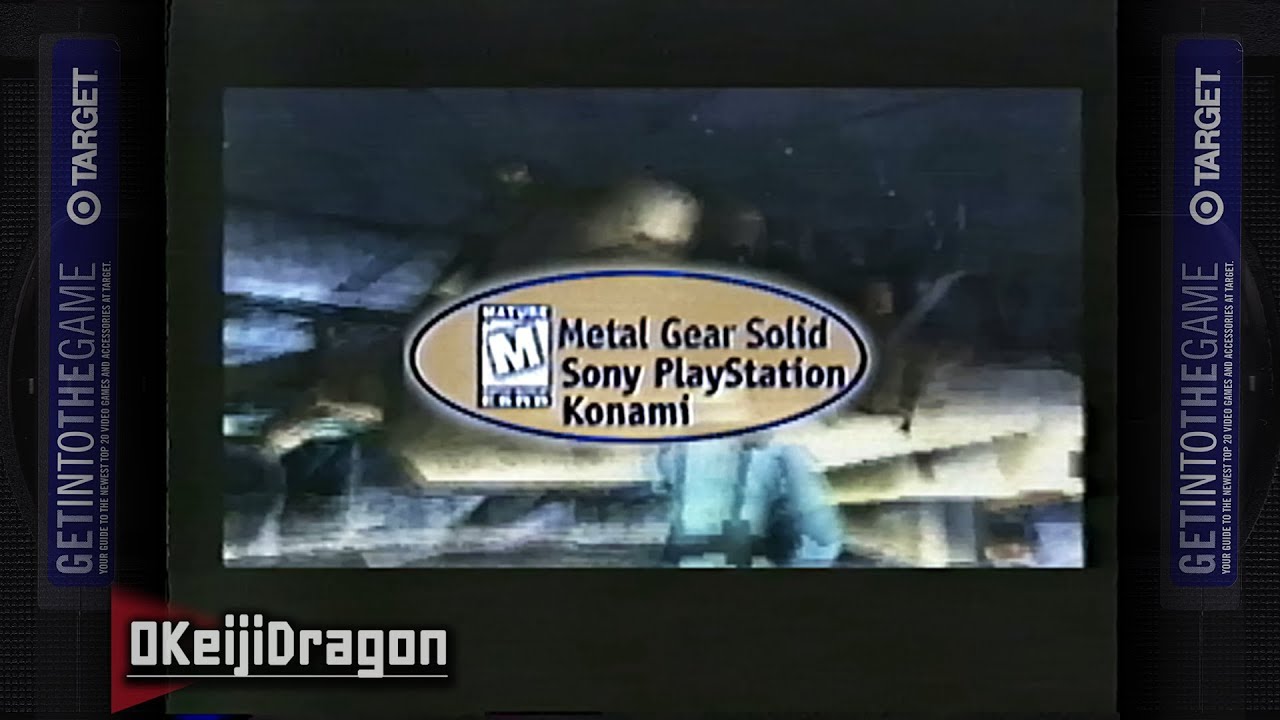 Metal Gear Solid (PlayStation) Promo | Target: Get Into The Game [VHS ...