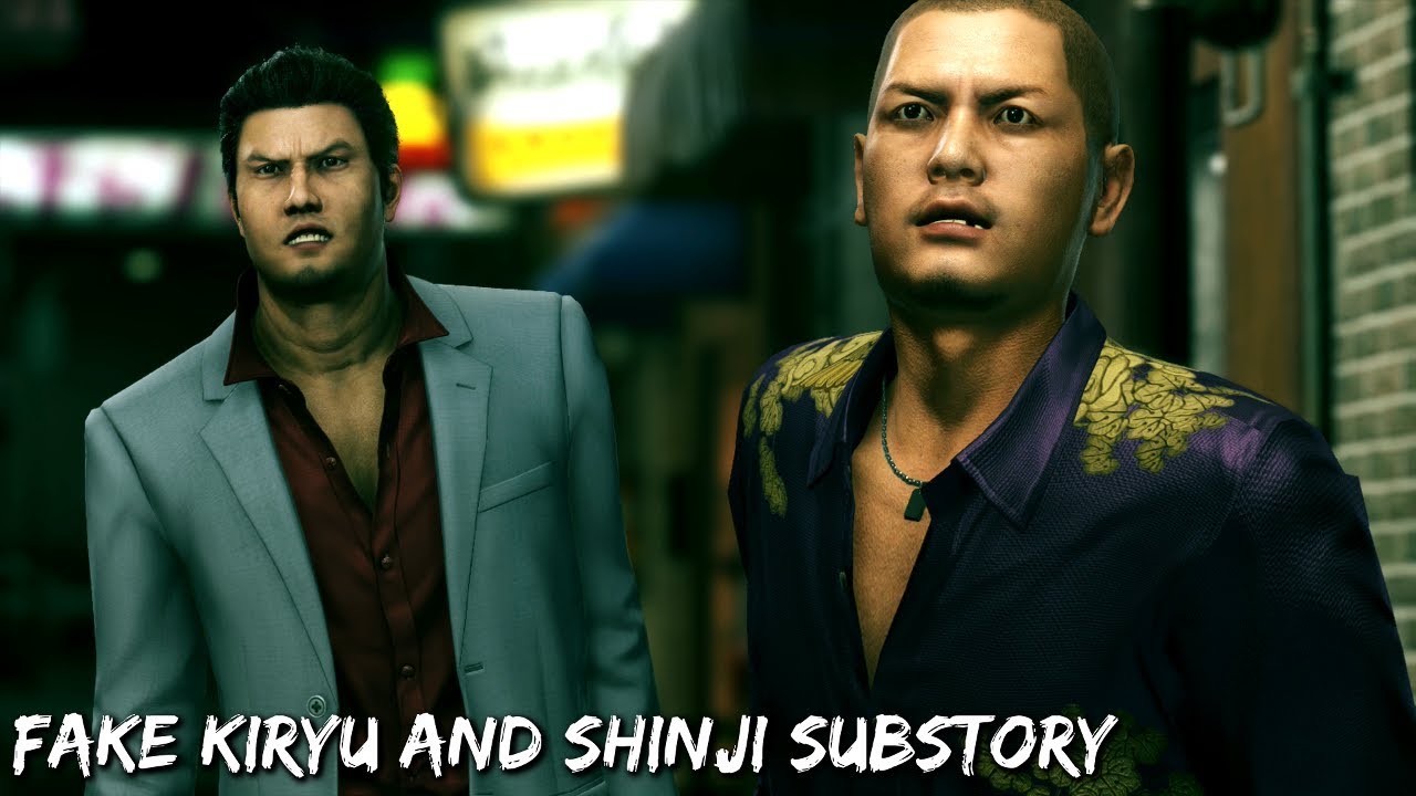 Ryu Ga Gotoku Kiwami 2 - Fake Kiryu and Shinji - YouTube