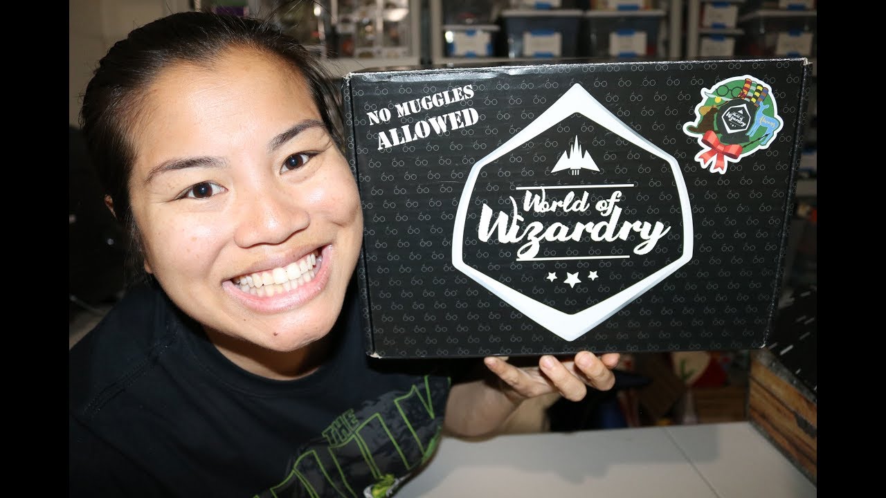 2017 November World of Wizardry Box Unboxing - [Slytherin] - YouTube