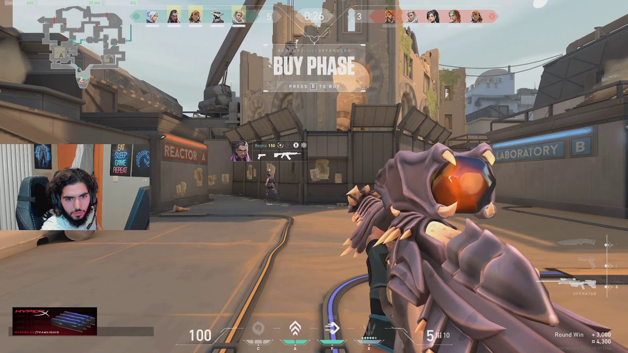 TL ScreaM (Jett) Valorant competitive | game 1 | Bind | January 24 ...