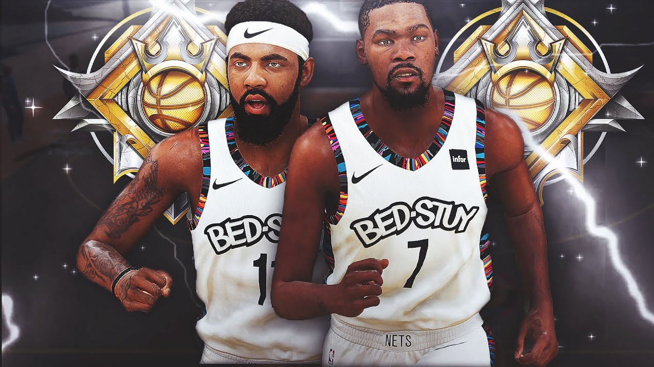 LEGEND KEVIN DURANT AND KYRIE IRVING DUO IS UNGUARDABLE IN NBA 2K20 ...